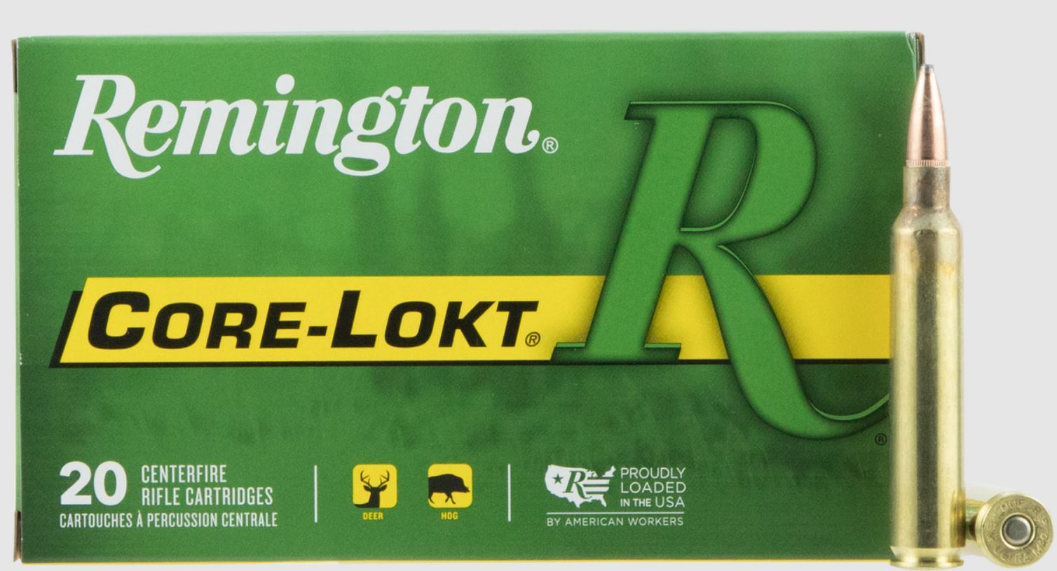 Remington Core-Lokt .30-30 Winchester 170 Grain Hollow Point Centerfire ...